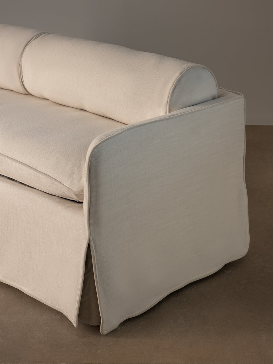 Cohen Sofa 2.5s Ivory – Rachel Donath