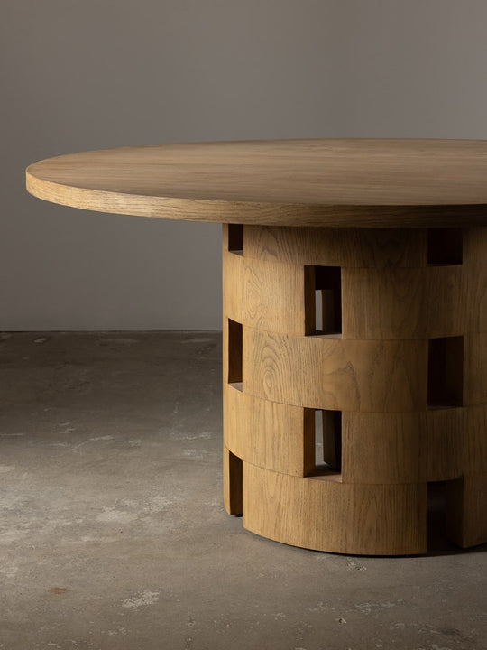 Vivi Dining Table Oak – Rachel Donath