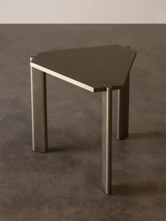 Yuuki Stainless Steel Side Table – Rachel Donath